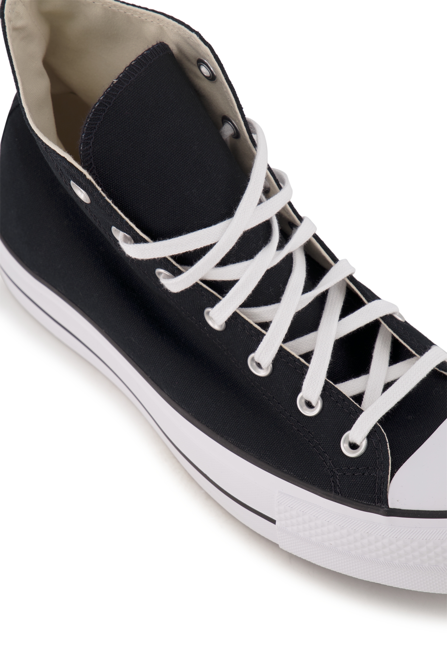 Converse Chuck Taylor All Star Platform Damen Sneaker in schwarz-weiß ...