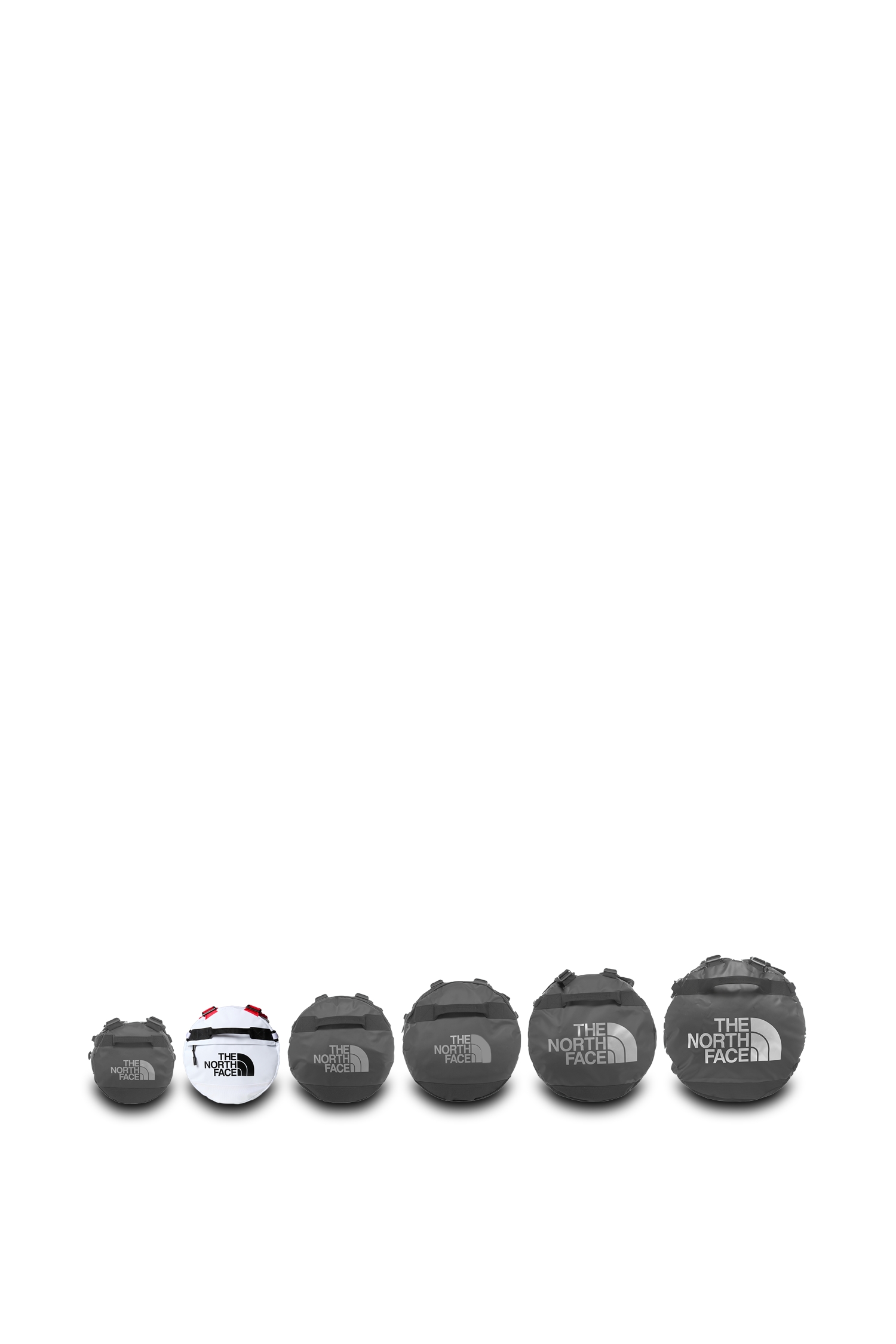 The North Face S Base Camp 50 L Duffel in rot-weiß kaufen | ochsnersport.ch
