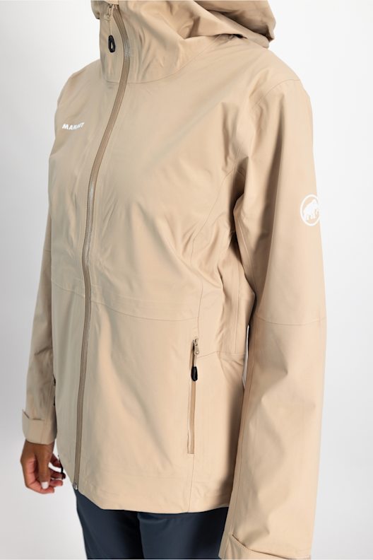 MAMMUT Linard Guide Hooded Damen Outdoorjacke in beige kaufen ...