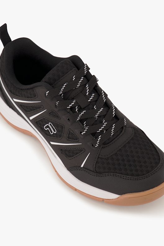 Fila Court Flash 2.0 Lace Kinder Hallenschuhe in schwarz-weiß kaufen ...