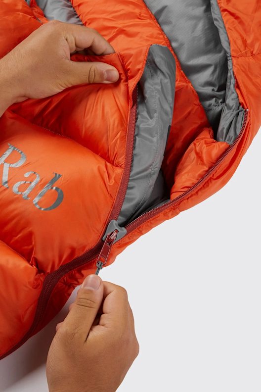 Rab Alpine 200 (3 °C) Schlafsack ZIP L in orange kaufen | ochsnersport.ch