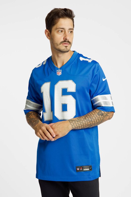 Compra Detroit Lions Jared Goff Home maglia da football americano uomo ...