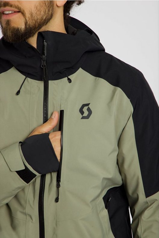 SCOTT Ultimate Gore-Tex® Herren Skijacke in beige-schwarz kaufen | ochsnersport.ch
