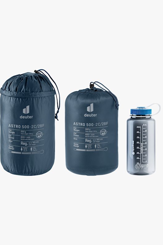 deuter Astro 500 -2° Schlafsack ZIP L in blau kaufen | ochsnersport.ch