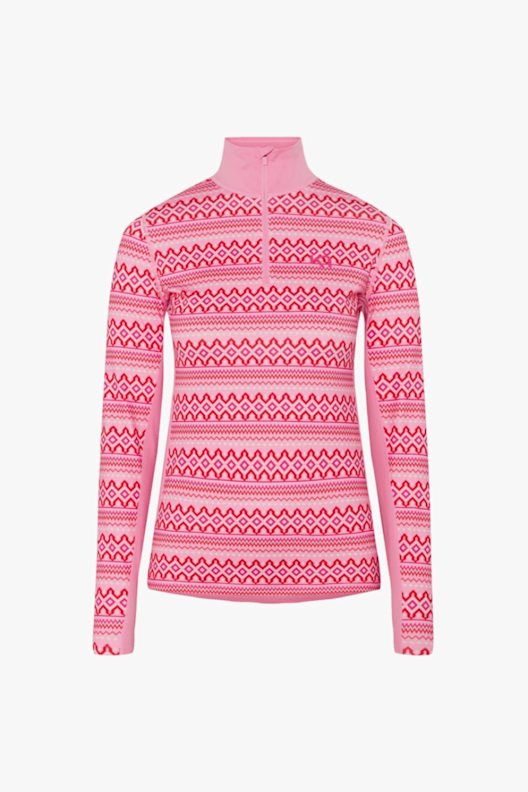 Kari Traa Lilja Half Zip Damen Thermo Longsleeve in prism kaufen ...