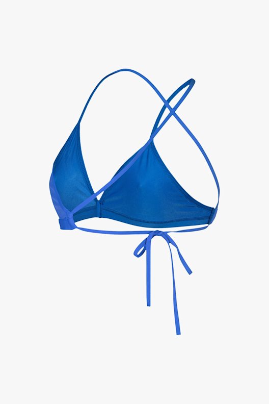 arena Team Tie Back Solid Damen Bikini Top in royal/white kaufen ...
