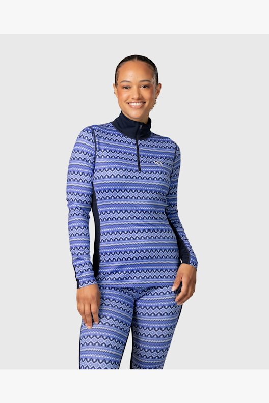 Achat Lilja Half Zip manche longue thermique femmes femmes pas cher ...